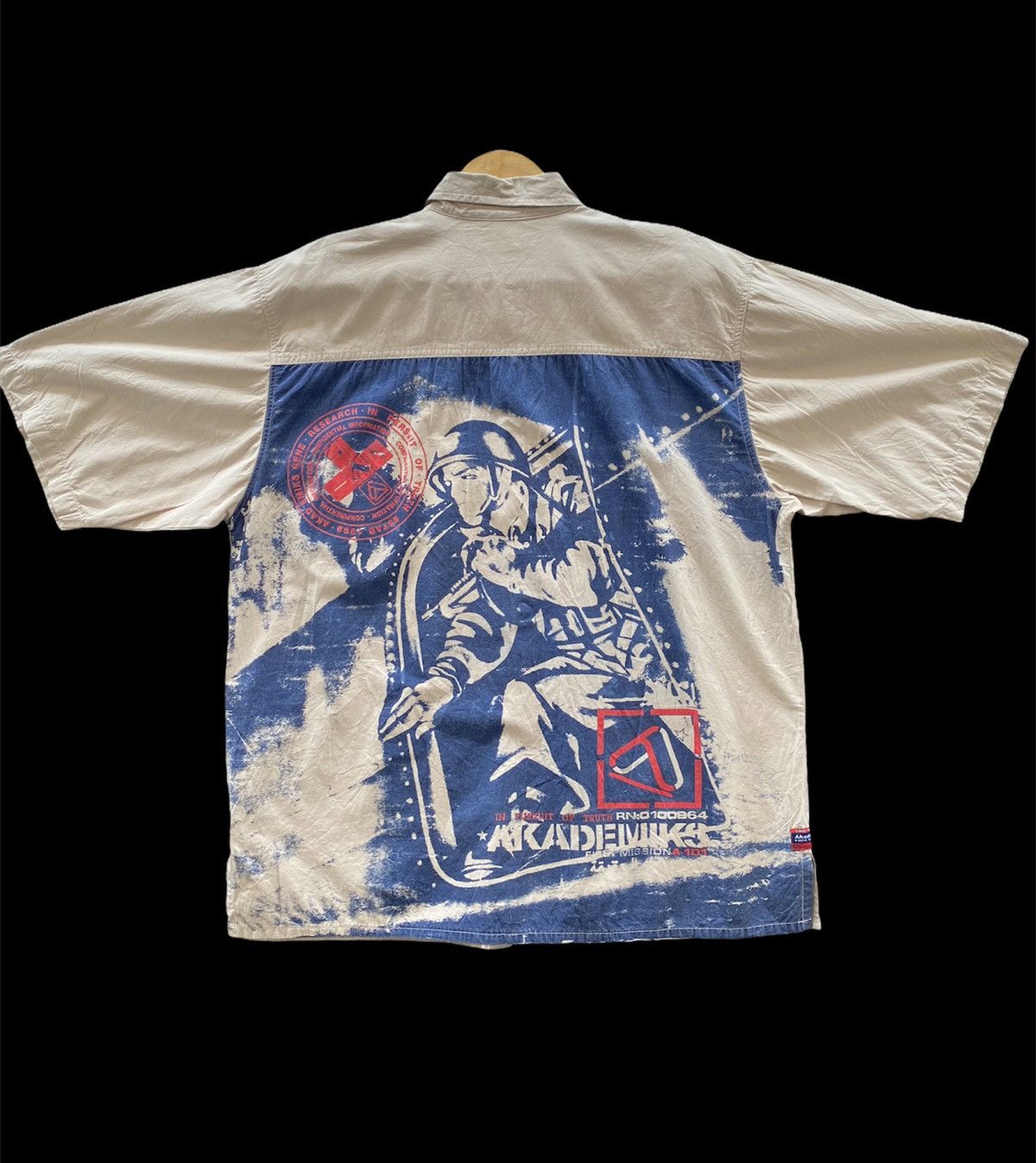 Akademiks × Japanese Brand Akademiks First Mission Back Overprint ...