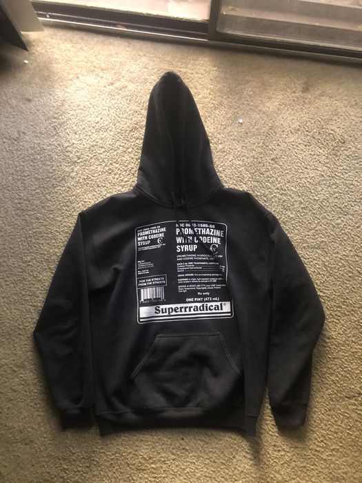 Superrradical Superrradical Promethazine Codeine Hoodie | Grailed