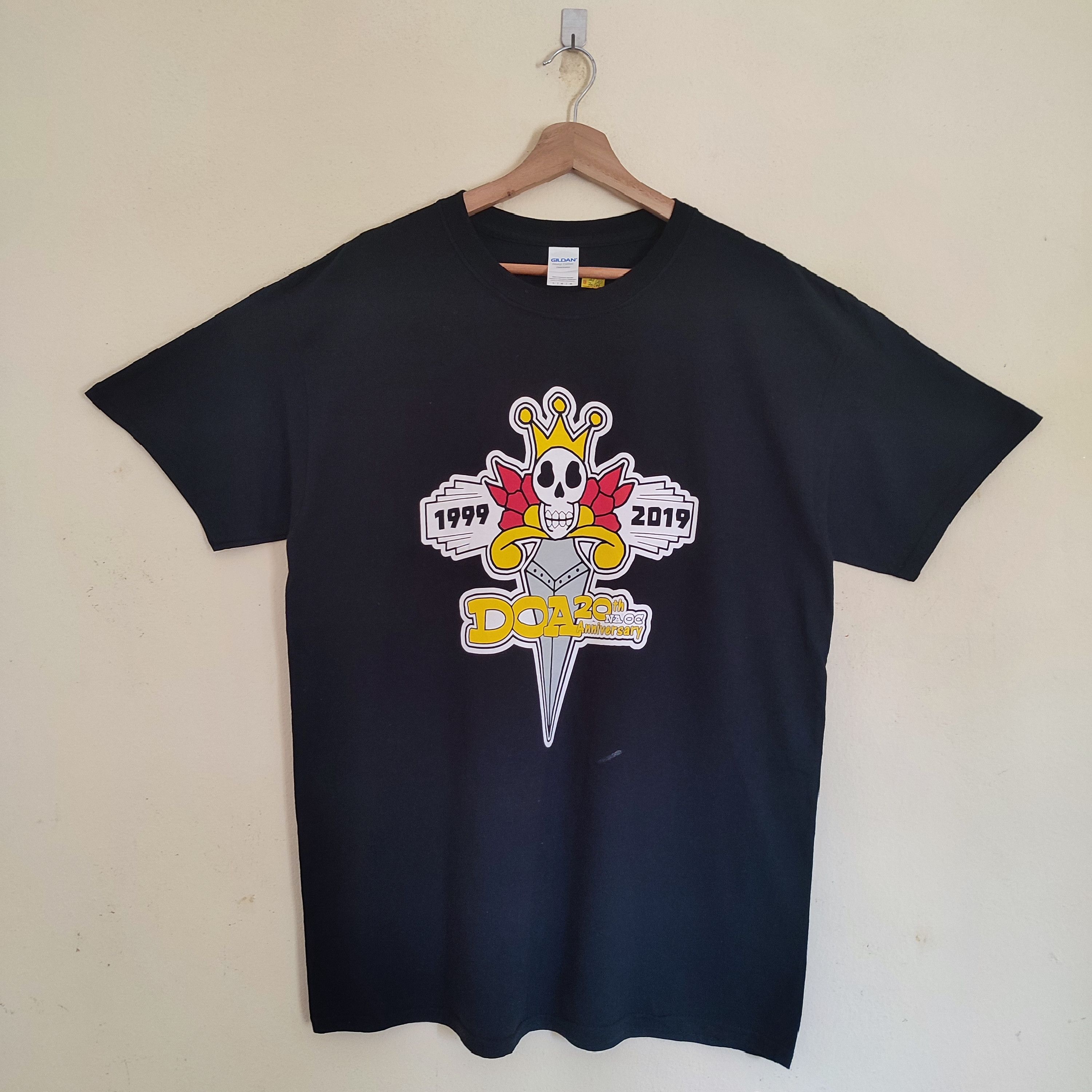 Rock T Shirt × Skulls DOA 20th Anniversary Skull Rocky Tshirt | Grailed