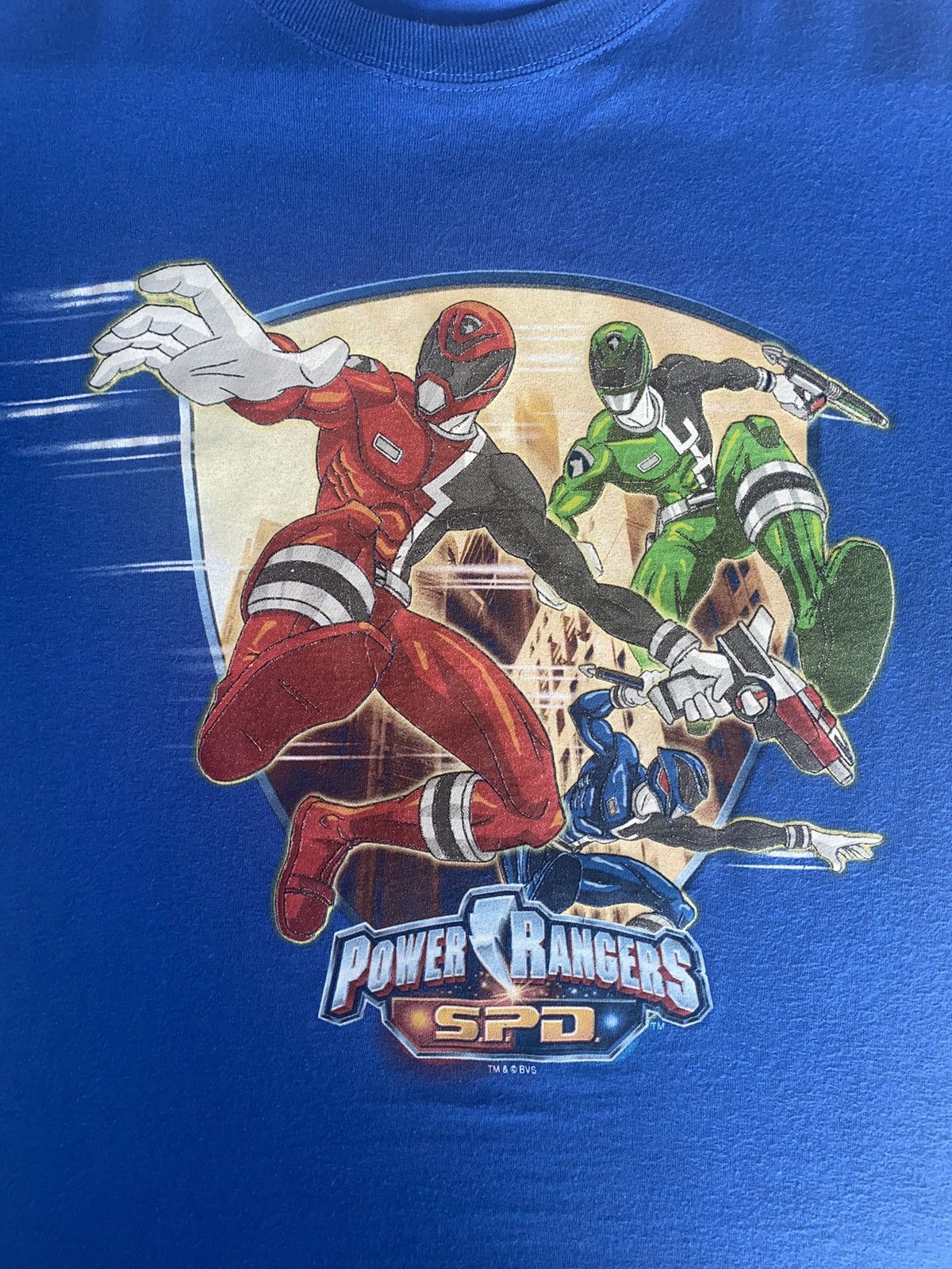 Vintage Vintage Power Rangers SPD Cartoon Shirt | Grailed