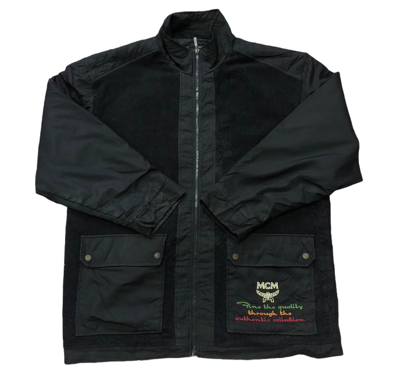 MCM × Vintage Vintage Modern Creation Munchen Full Zipper Jacket | Grailed