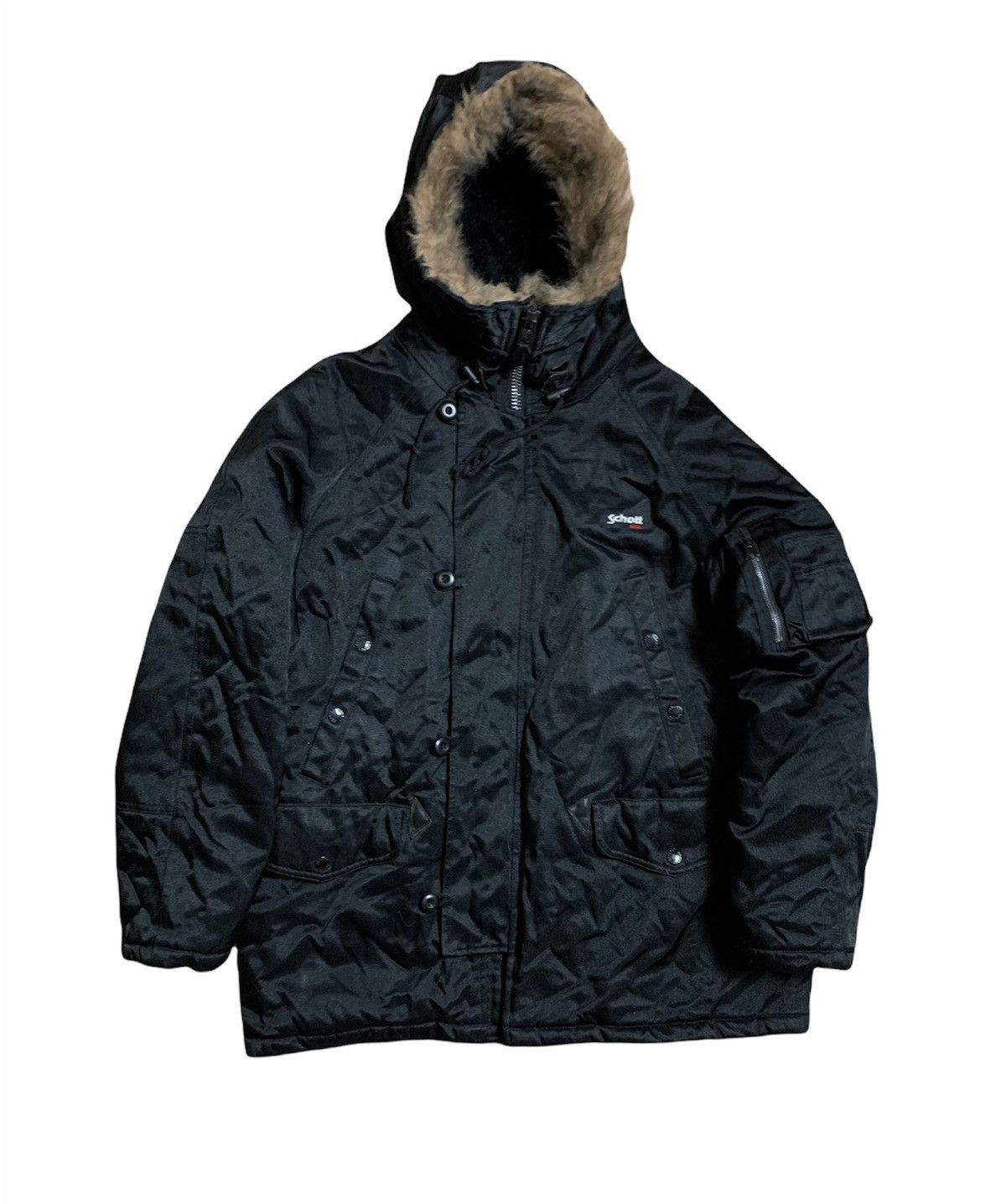 Schott × Vintage Schott NYC N3B parka | Grailed