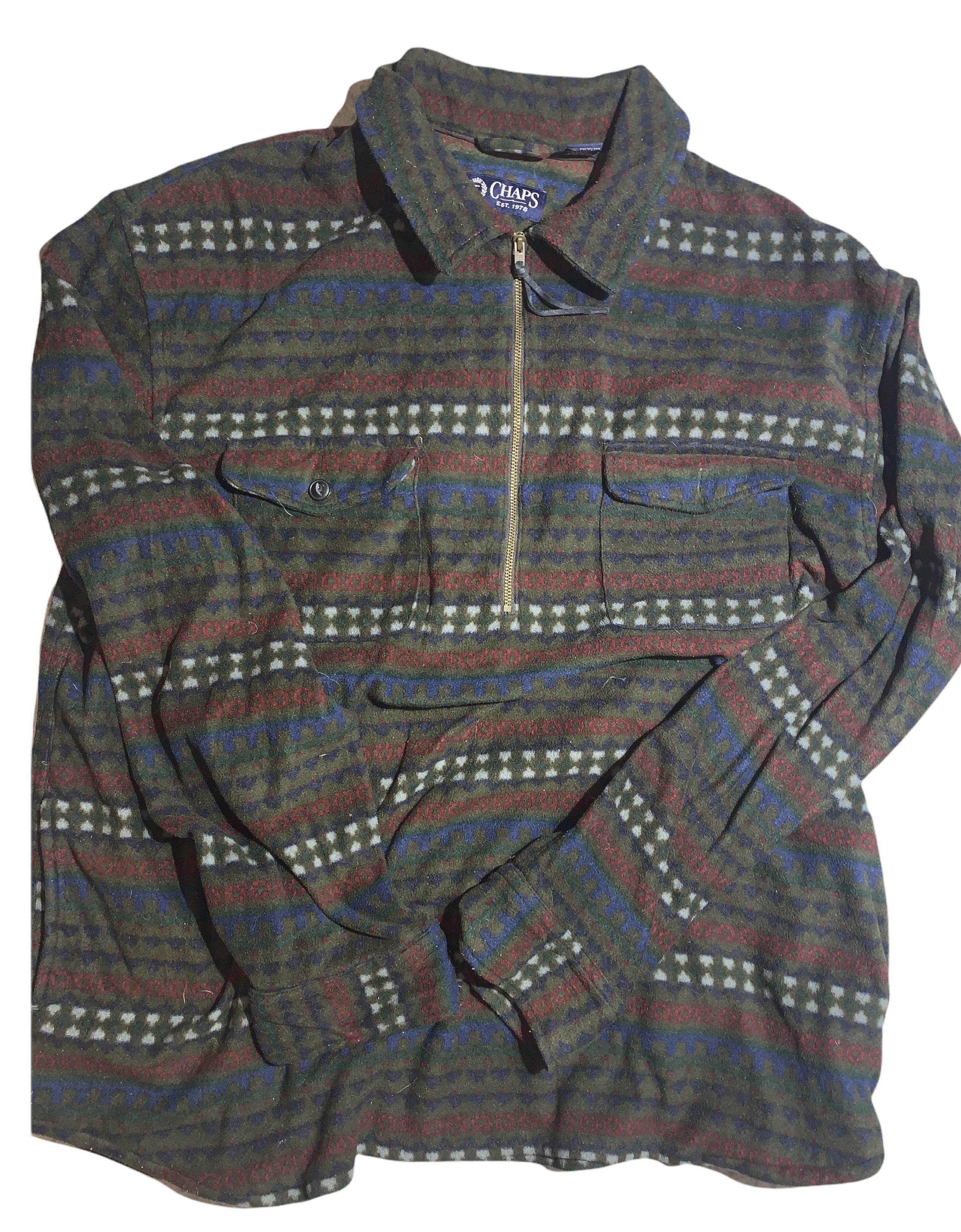 Chaps chaps quarter zip | Grailed