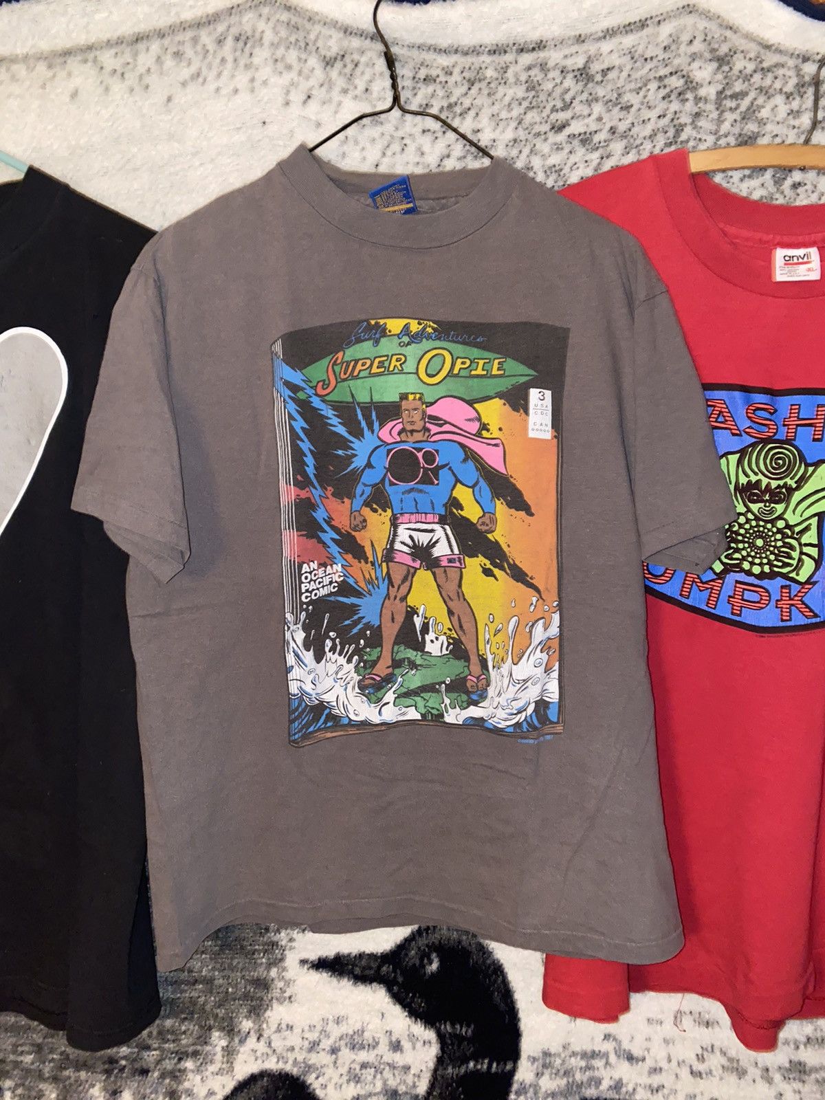 Vintage Rare 1987 Ocean pacific “super opie” comic book print | Grailed