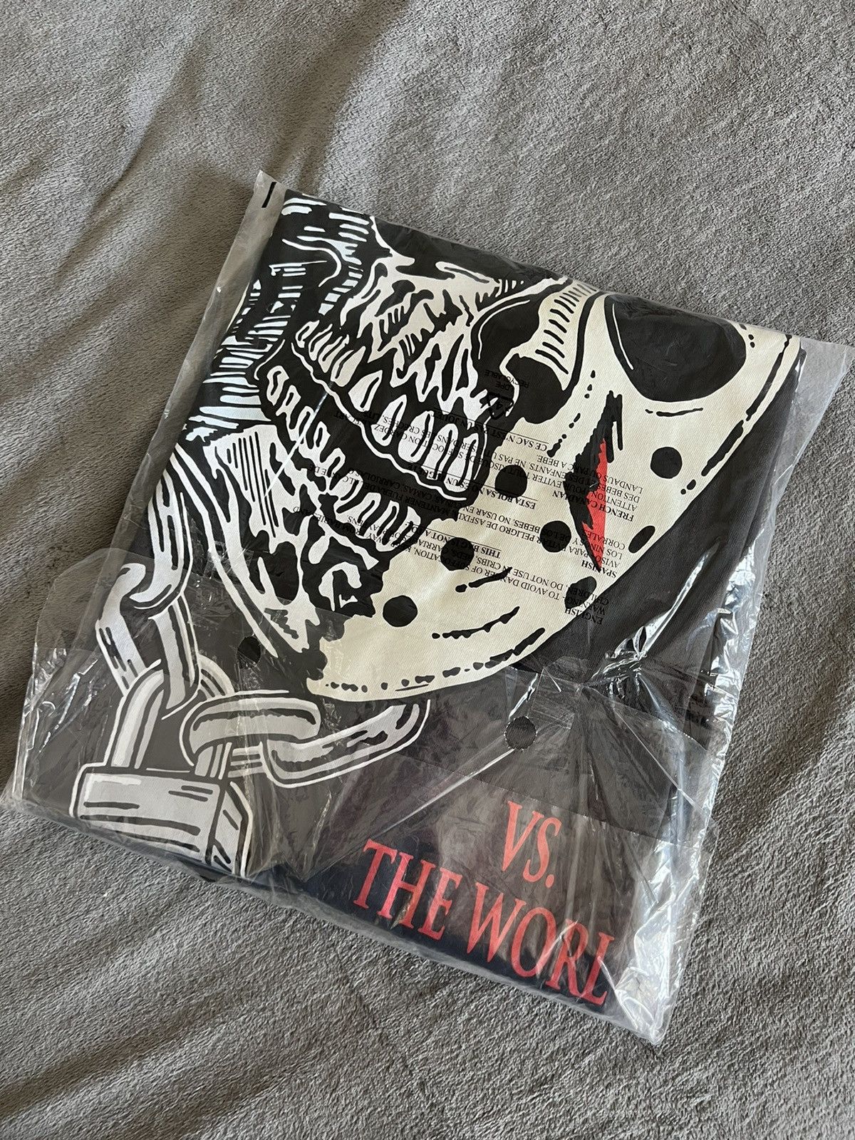 Warren Lotas JASON VS. THE WORLD “BIG SPORTS MASK” TEE | Grailed