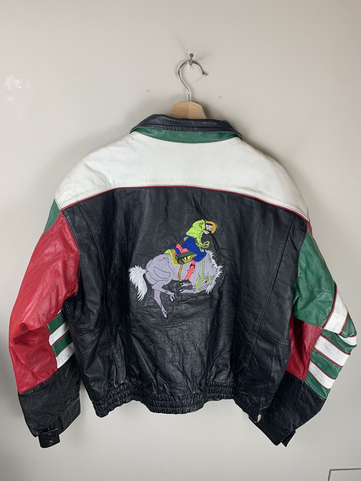 Art × Vintage Vintage Mexican Charro Horserider Leather Jacket | Grailed