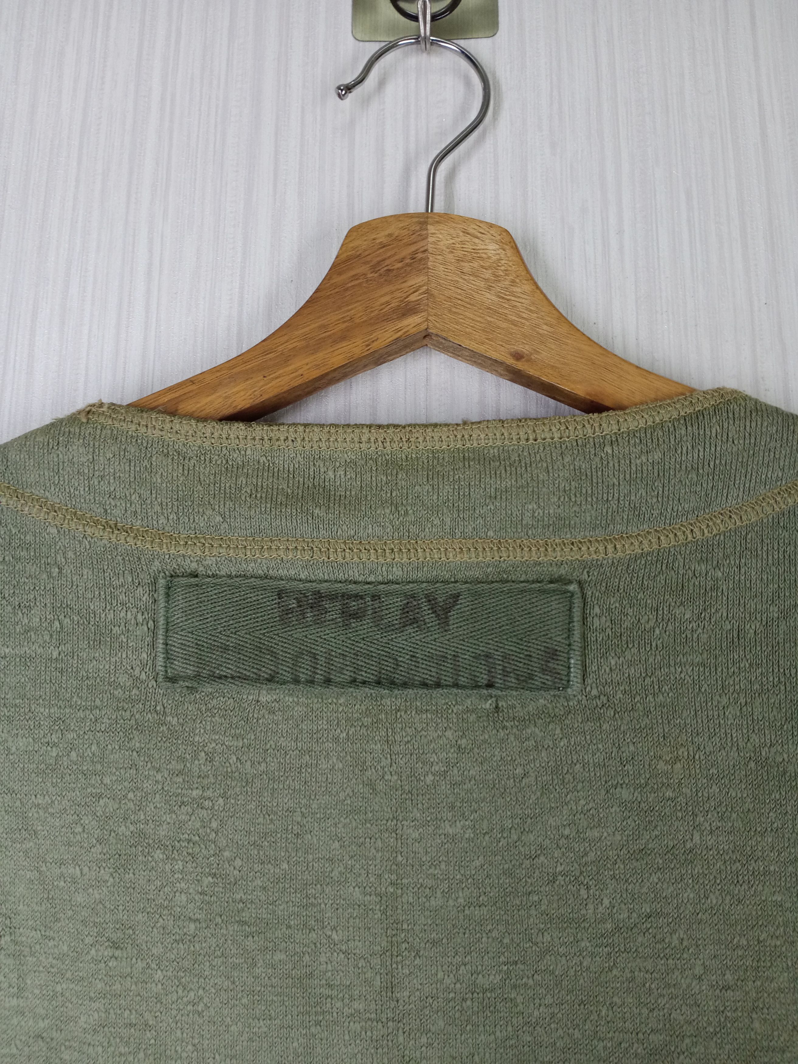 Military Replay Climate Device Model Green Sweatshirt | Grailed