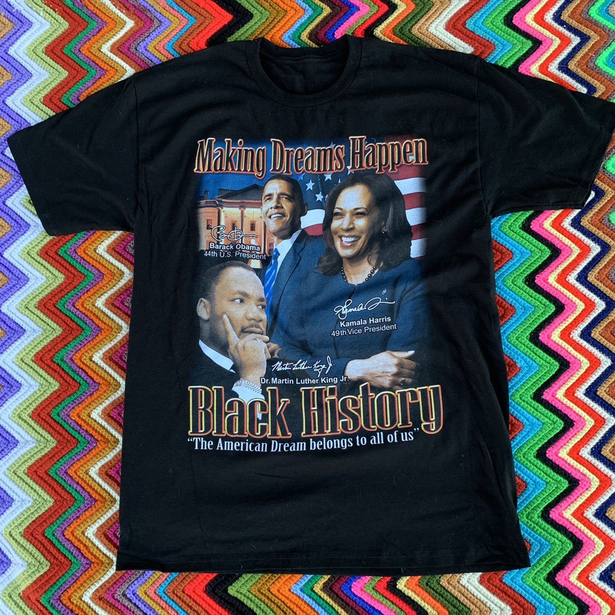Vintage Black History Month Rap Tee | Grailed