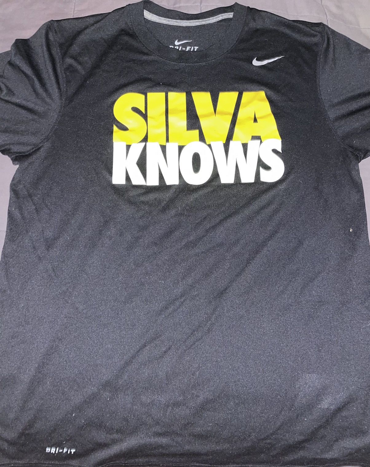 Nike × Ufc Nike Anderson “Silva Knows” Tee | Grailed