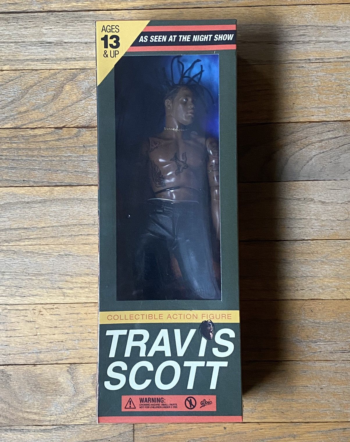 Travis Scott Rodeo Action Figure new unopened | Grailed