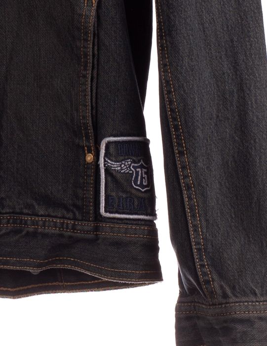 Rare Vintage TCM Denim Jacket Dark Denim Look Navy | Grailed