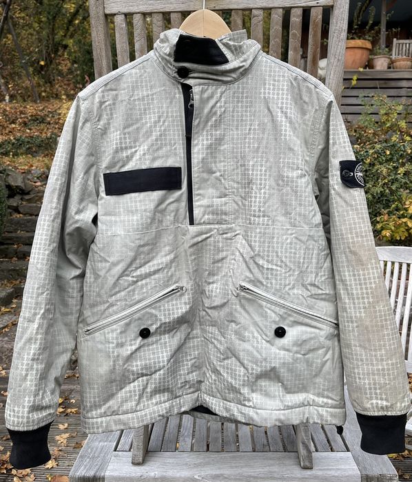 Stone Island Stone Island Ice Jacket/Grid Camo Thermal sensitive | Grailed