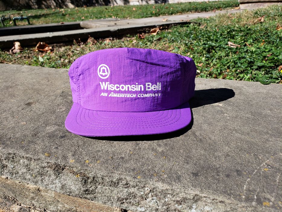 Vintage Vintage 1980s Wisconsin Bell 100% Nylon Snapback Hat | Grailed