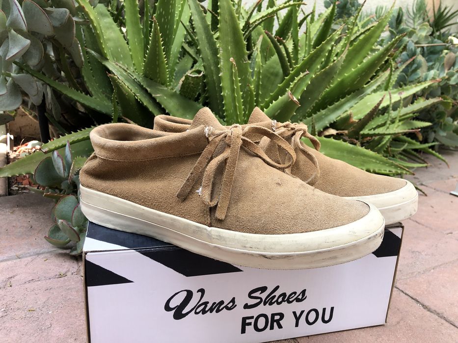 Visvim 🚨FINAL PRICE!!🚨Flynt Lo Taupe Suede | Grailed