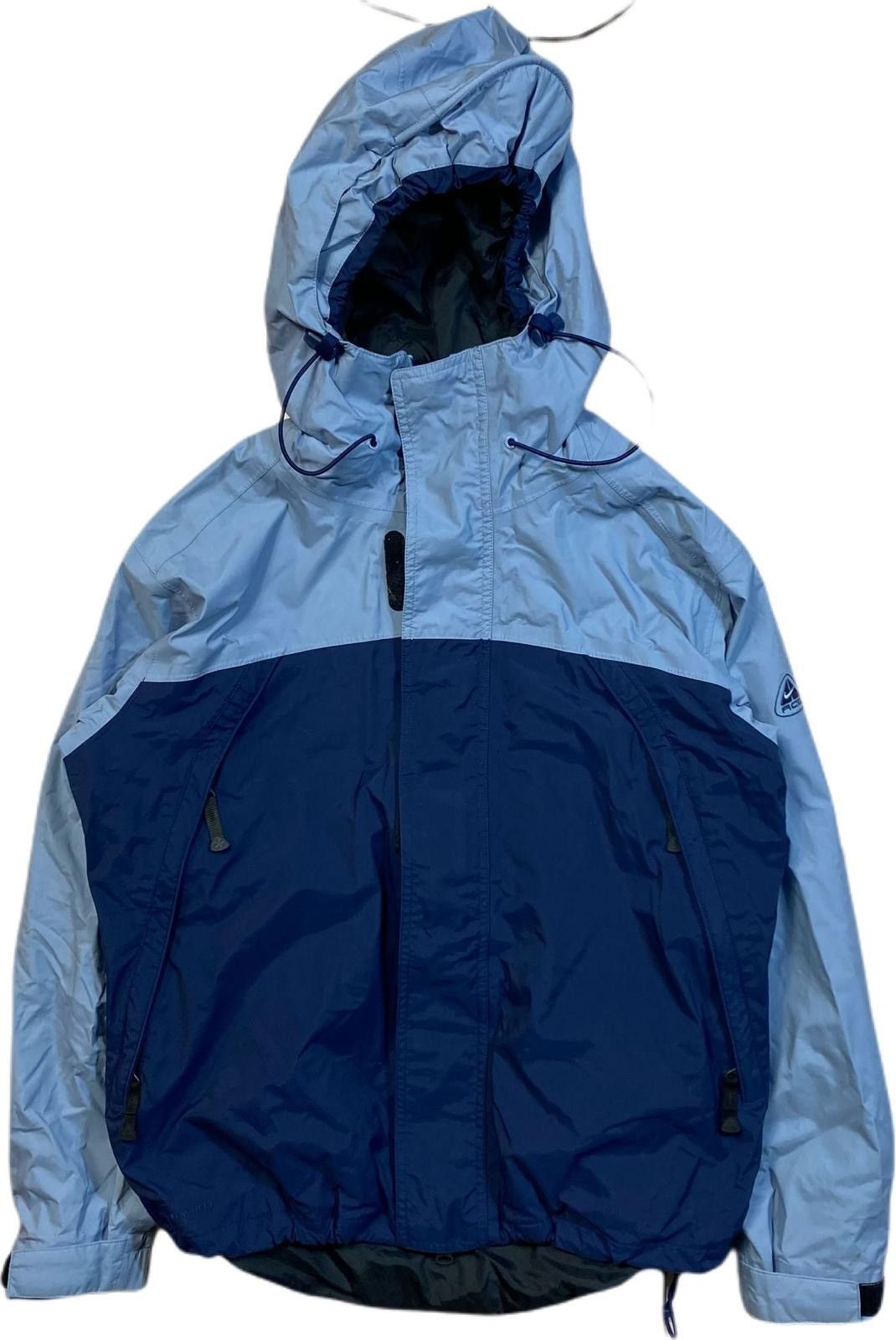 Nike × Nike ACG × Vintage Vintage Nike ACG blue jacket | Grailed