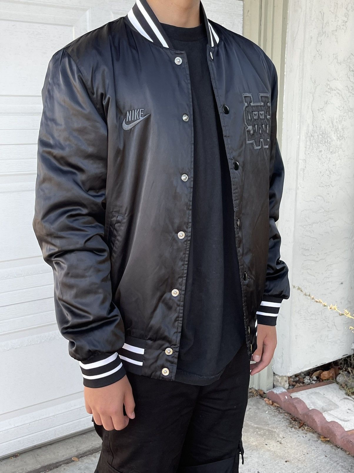 Nike Nike Beaverton Oregon Varsity Bomber Jacket | Grailed
