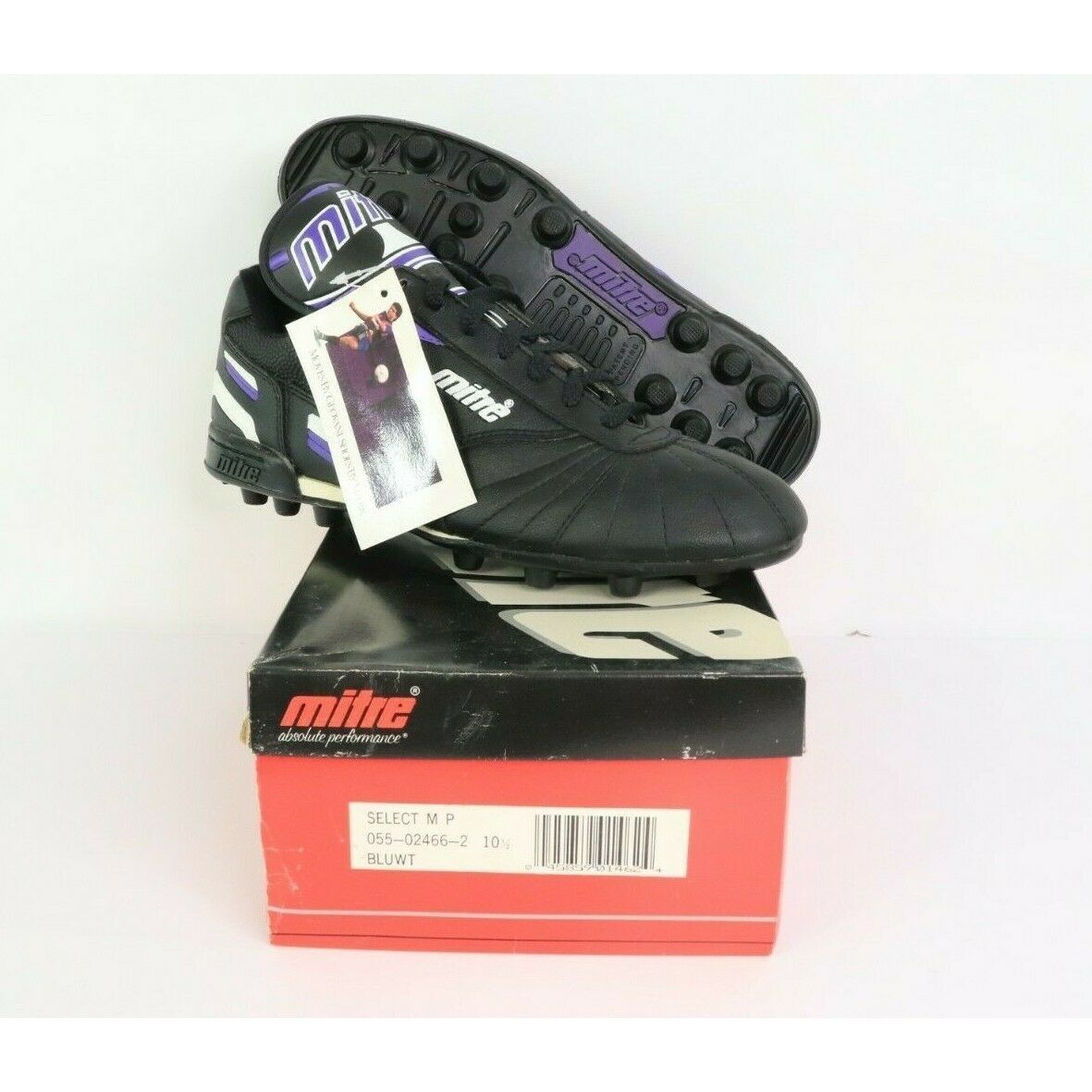 Vintage NOS Vintage 90s Mitre Select Soccer Cleats Shoes Geovani | Grailed