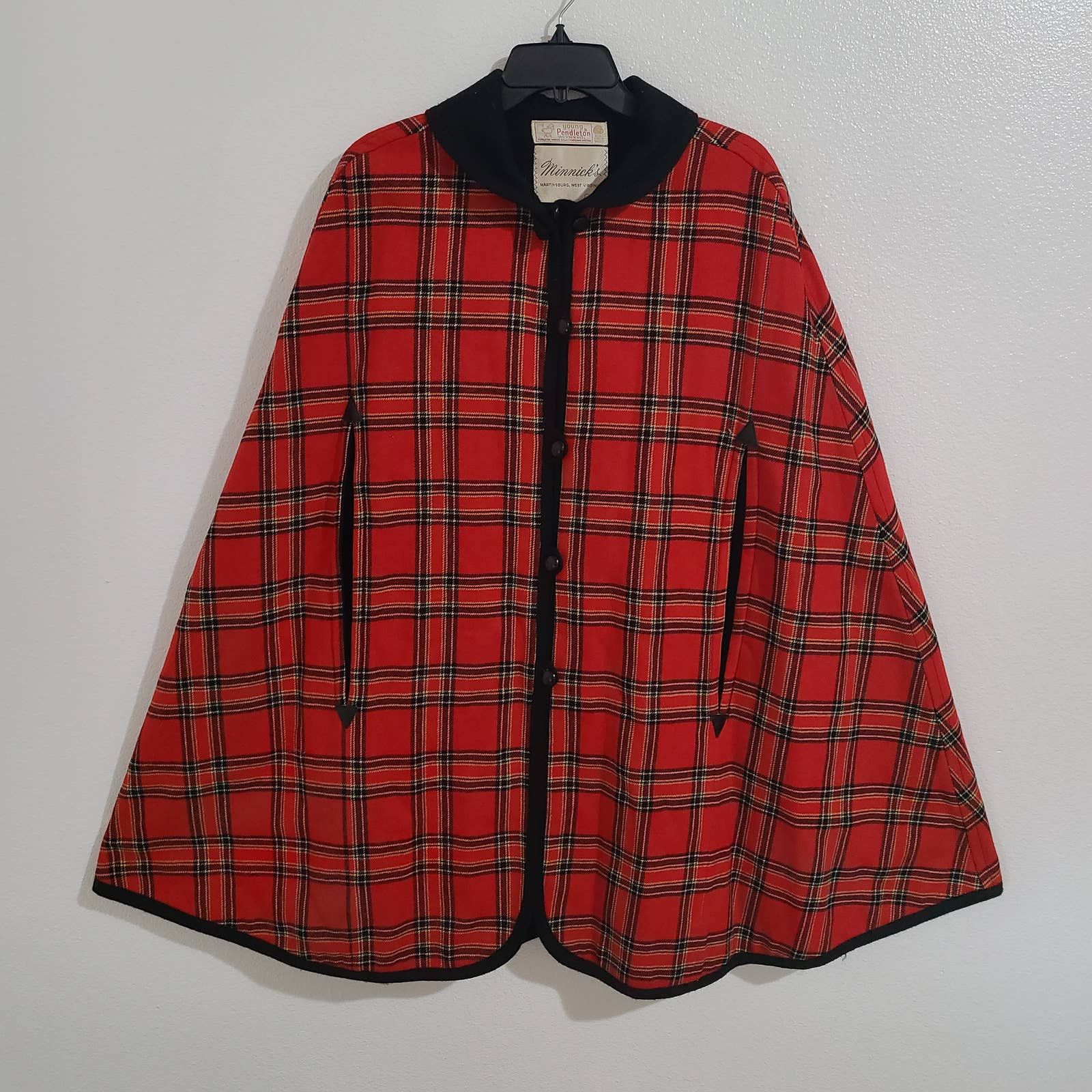 Pendleton × Vintage Vtg young pendleton wool cape poncho | Grailed