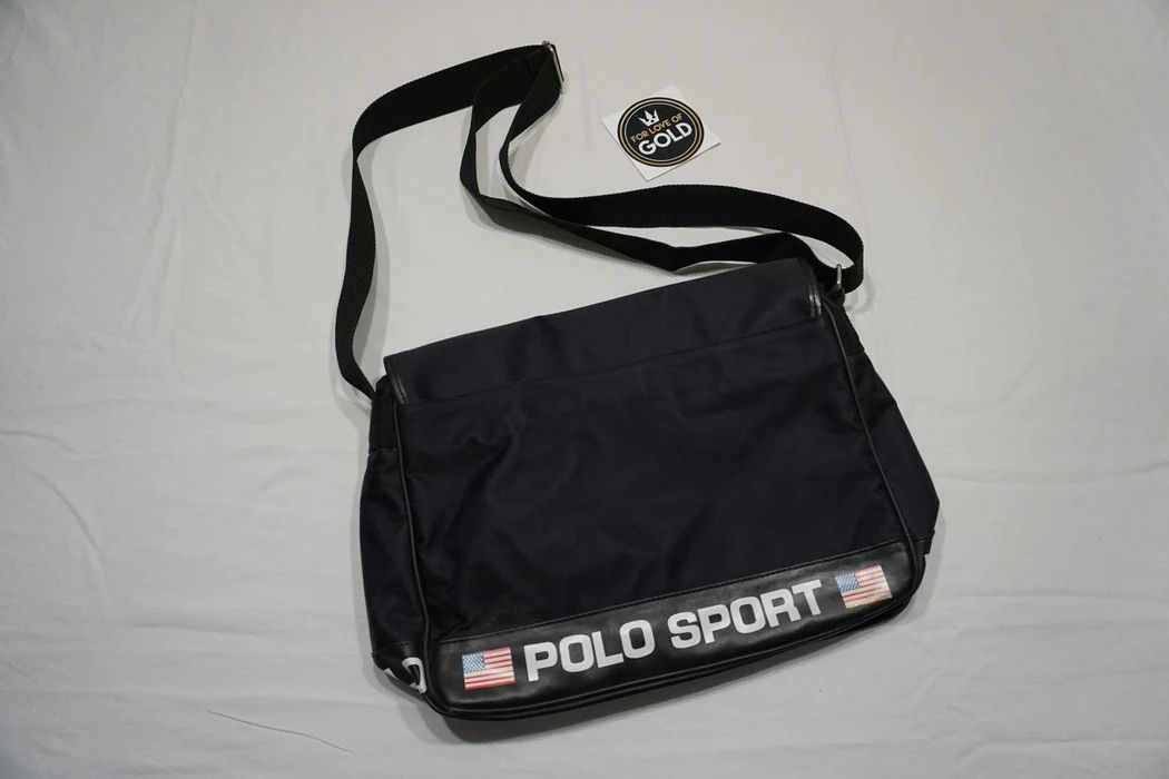 Polo Ralph Lauren × Streetwear × Vintage Vintage Polo Sport messenger ...