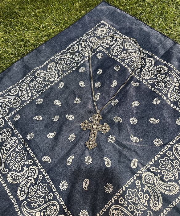 Silver LIL UZI VERT BIG CROSS STYLE CHAIN | Grailed