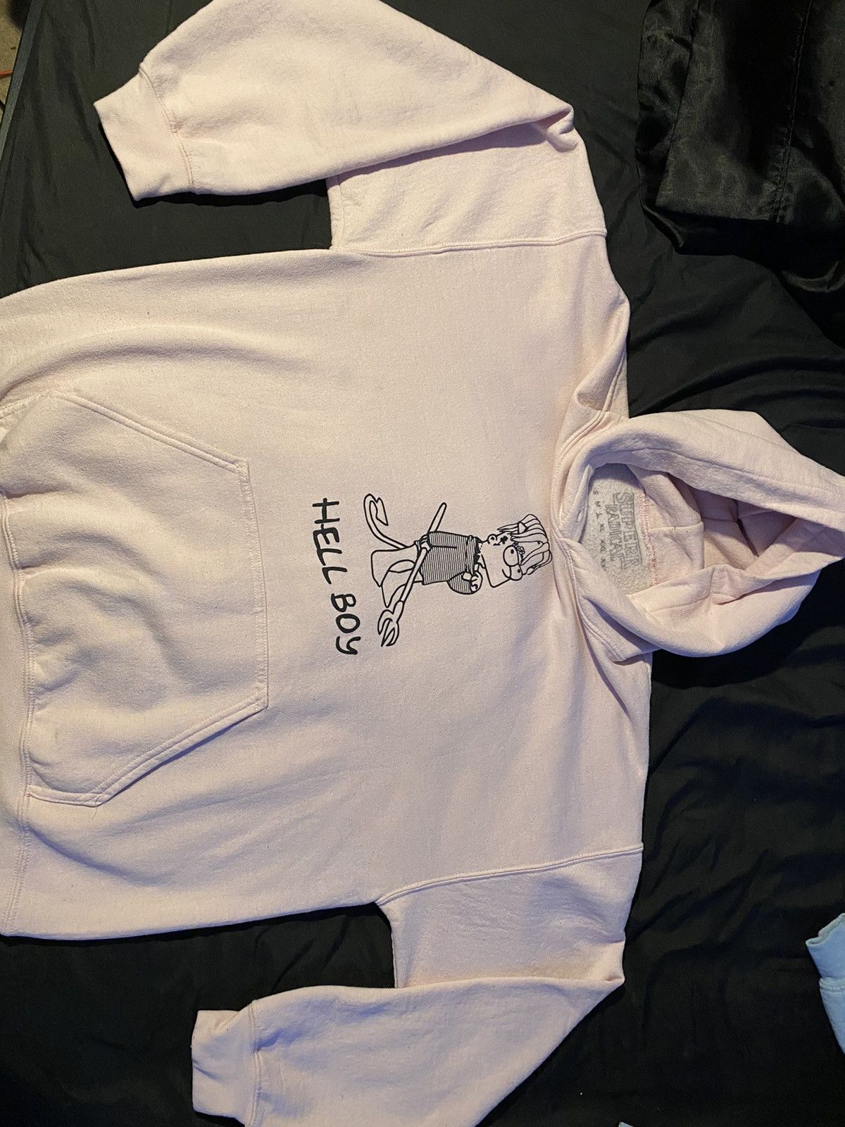 LIL PEEP × Superrradical HELLBOY Official Bart Simpson Hoodie | Grailed