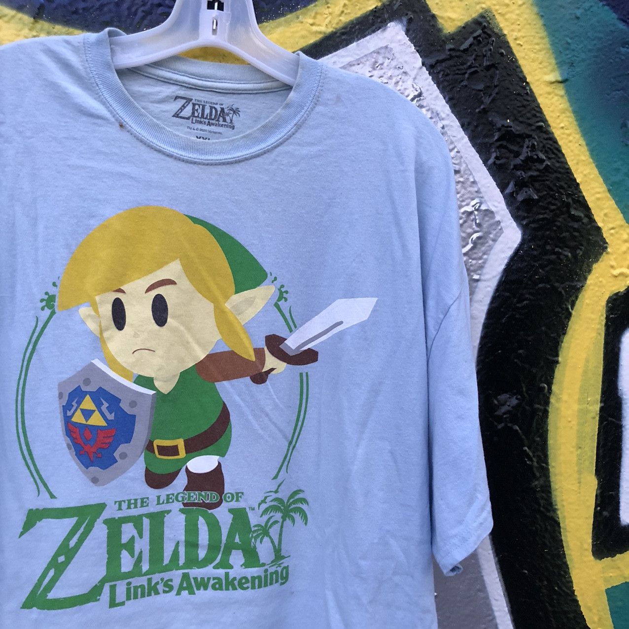 Nintendo The Legend of Zelda Link’s Awakening Promo Shirt Video Game ...
