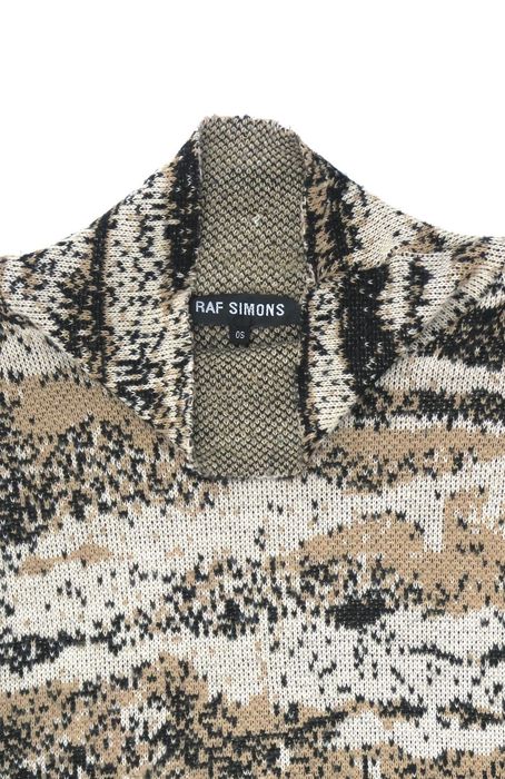 Raf Simons Raf Simons AW 2002 ‘Virginia Creeper’ Digi-Camo Sweater ...