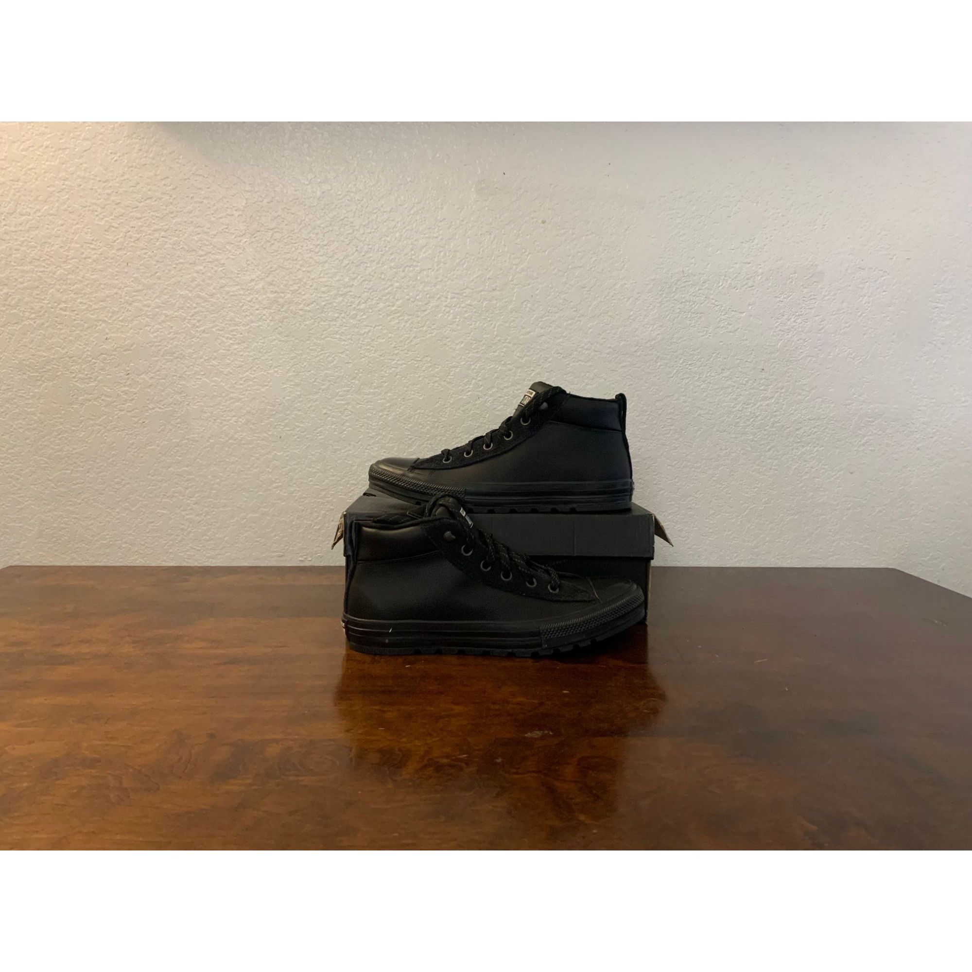 Converse Converse Chuck Taylor All Star Street Mid 'Black' 166071C ...