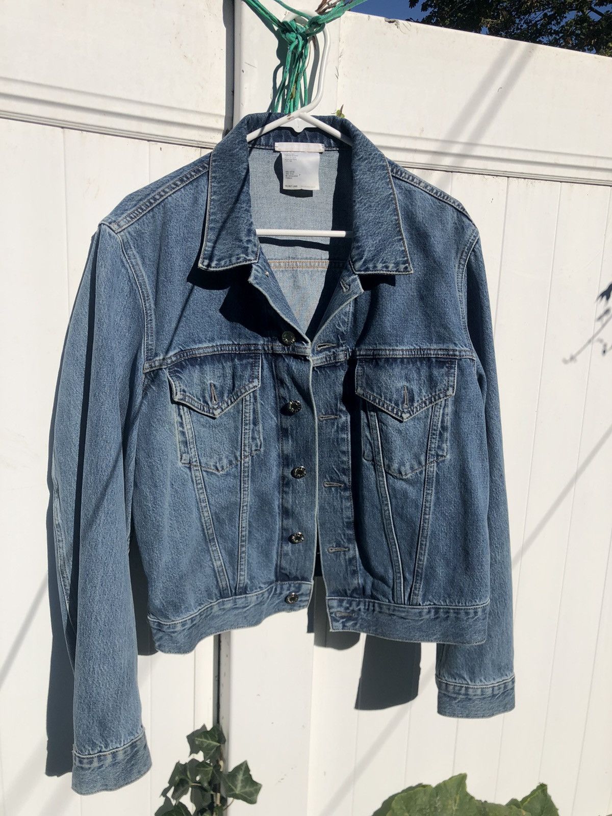 Helmut Lang Helmut Lang Masc Cropped Trucker Jacket | Grailed