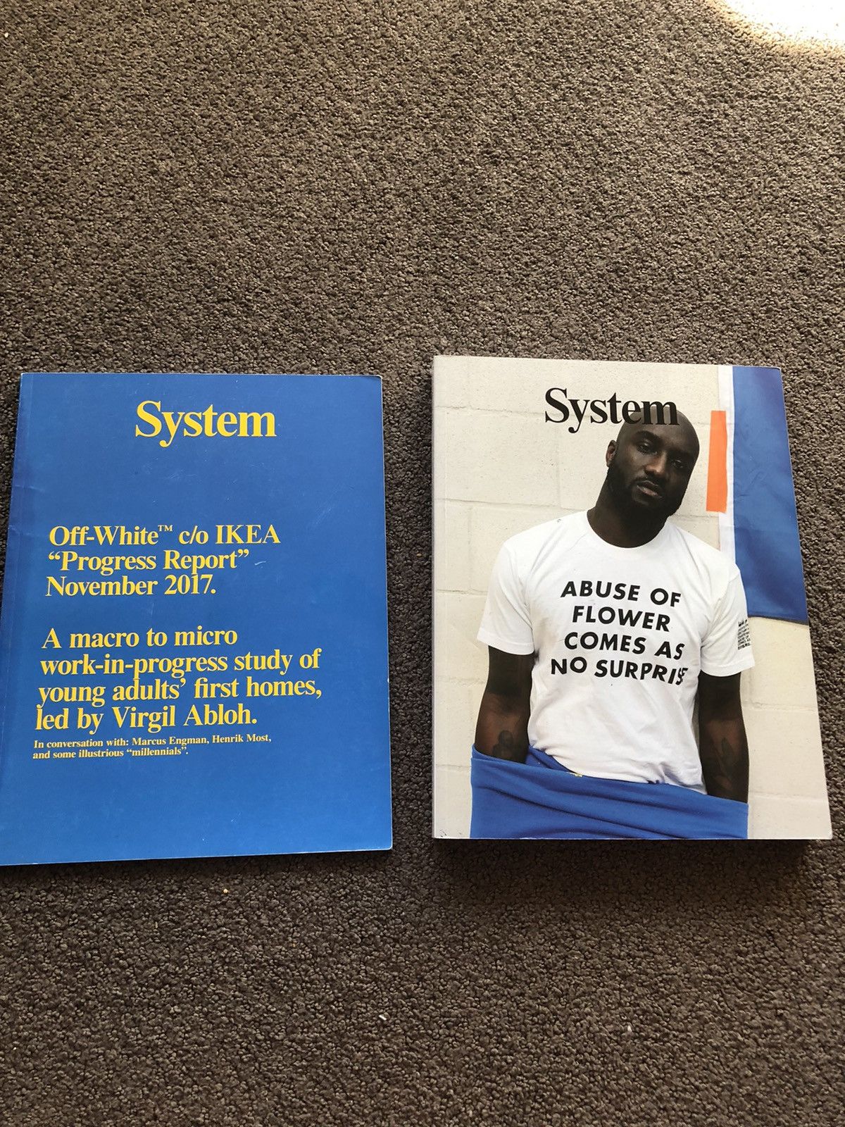 Virgil Abloh System Magazine IKEA collab | Grailed