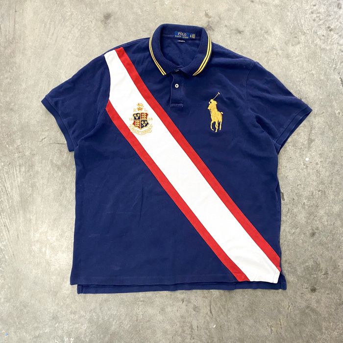 Polo Ralph Lauren Polo Ralph Lauren Number 3 Big Pony Polo Shirt OG ...