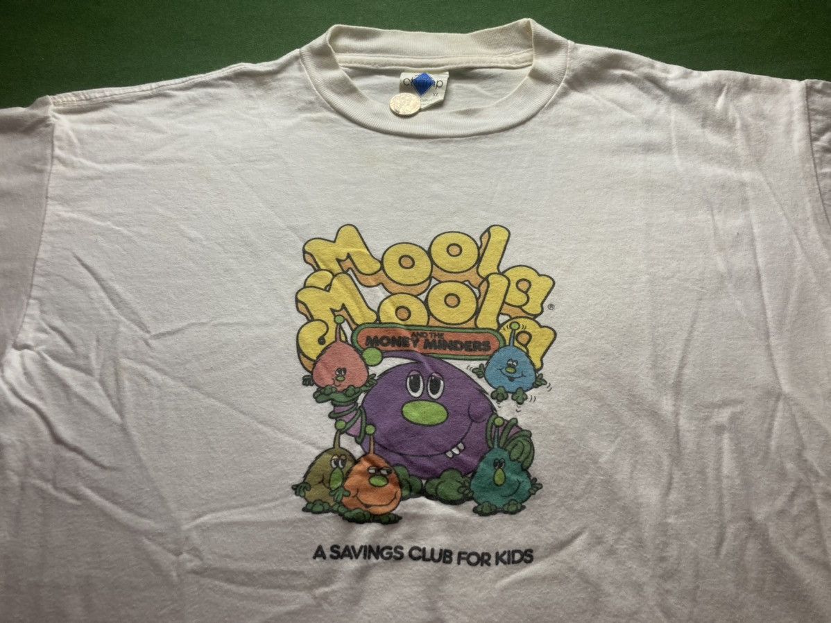 Streetwear × Vintage Rare 90s Moola Moola & The Money Minders Tee | Grailed