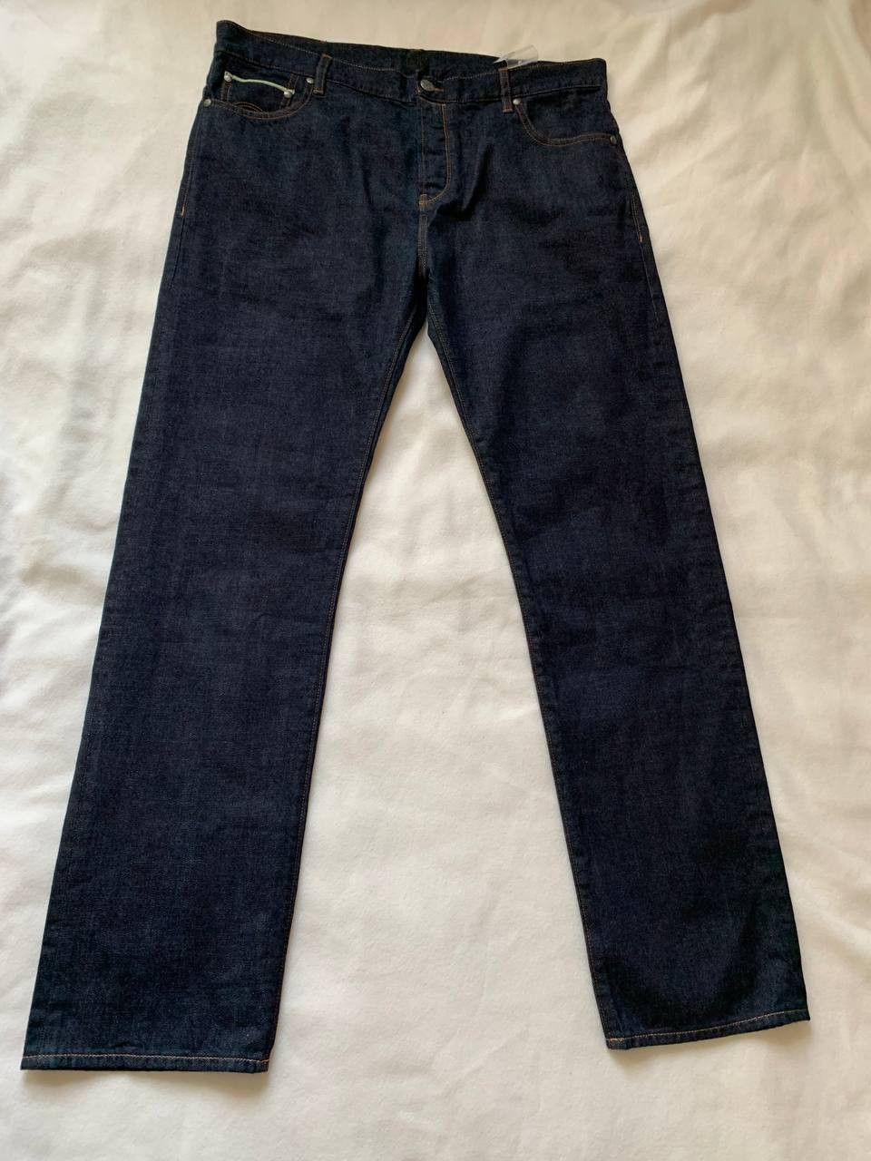 Pretty Green Pretty Green Green Selvedge Denim Pants | Grailed