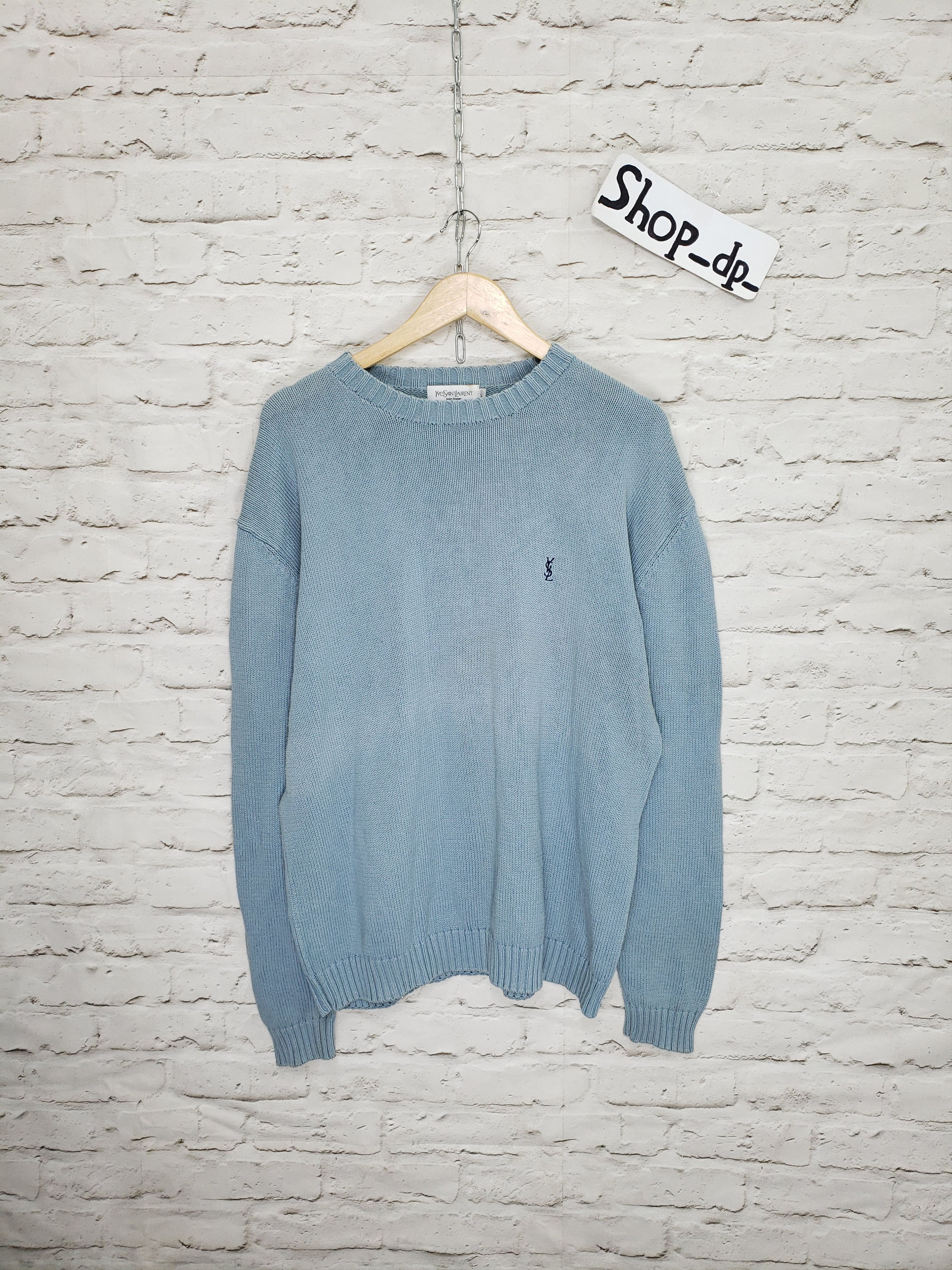 Vintage × Yves Saint Laurent Vintage ysl knit sweater | Grailed