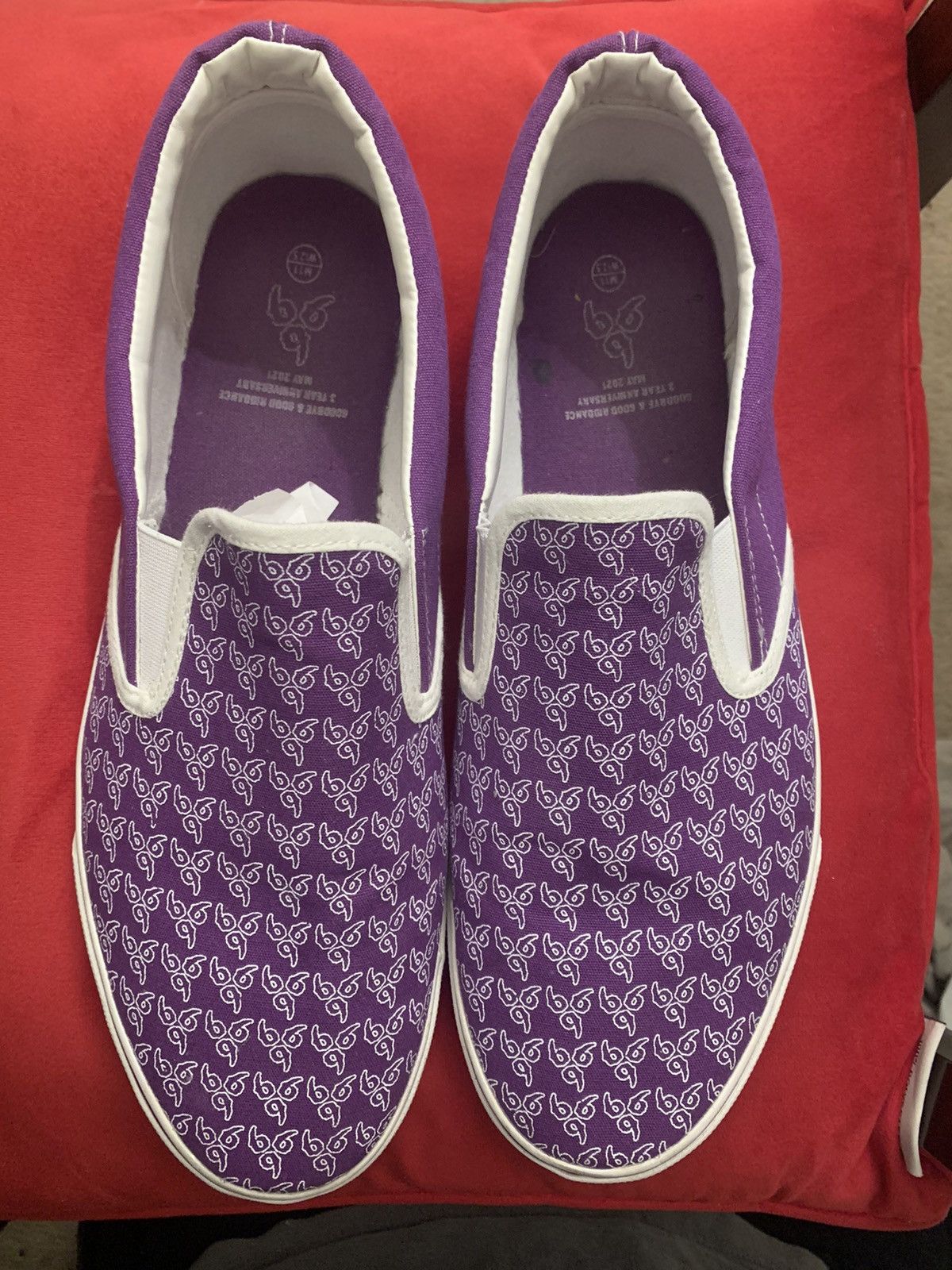 999 Club JUICE WRLD 999 No Vanity Slip-On Shoes (Rare & Sold Out) | Grailed