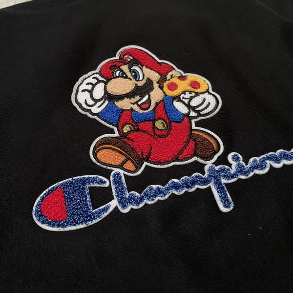 Champion Champion x Super Mario Brothers Hoodie | Grailed