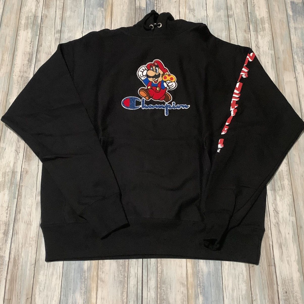 Champion Champion x Super Mario Brothers Hoodie | Grailed