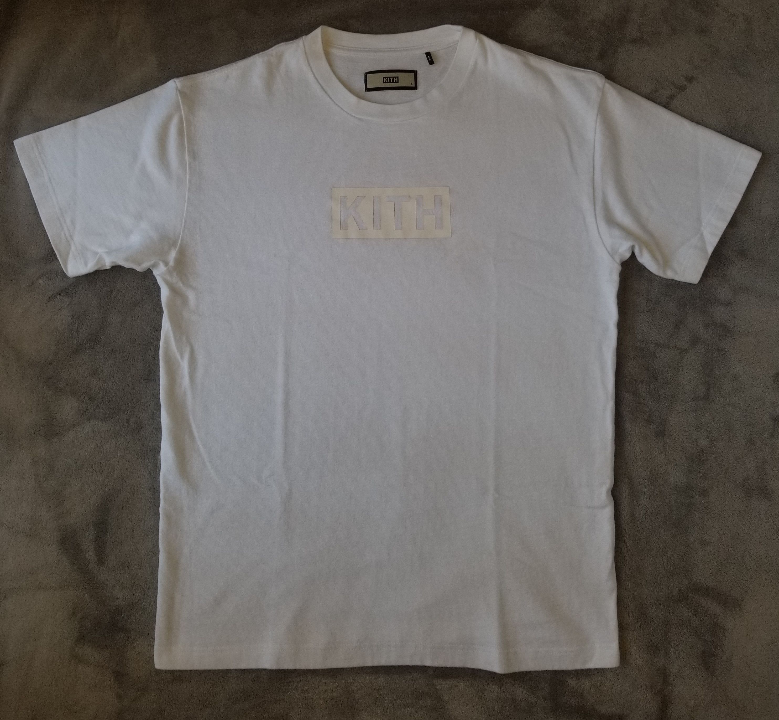 Kith Kith box logo t-shirt | Grailed