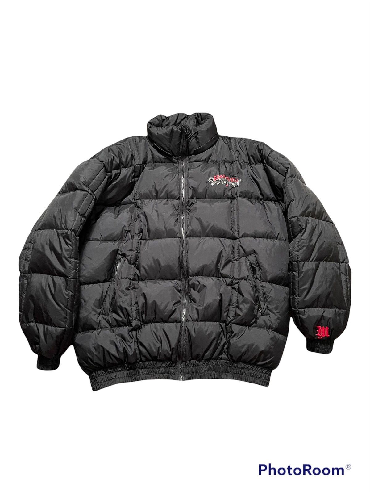 Rap Tees × Vintage Vintage Makaveli 2Pac Tupac Rap Down Puffer Jacket ...