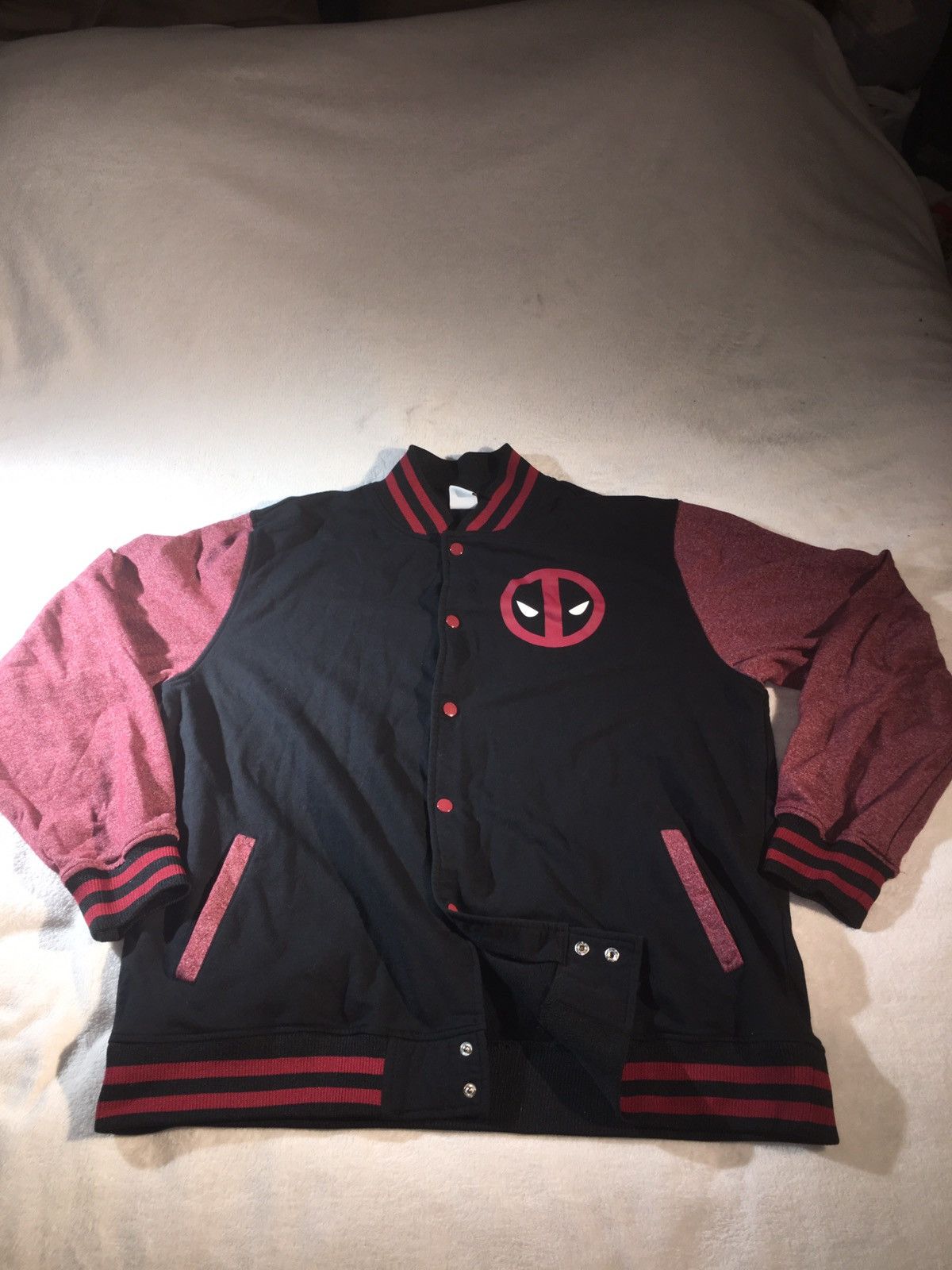 Marvel Comics Marvel x Deadpool Varsity Jacket | Grailed