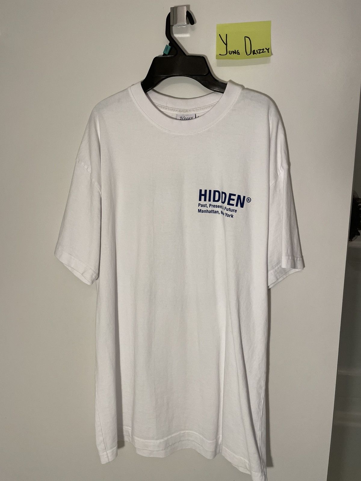 HIDDEN Hidden NY Logo Tee BLUE | Grailed