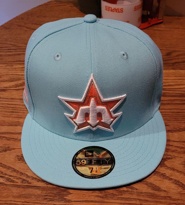 New Era New Era Mariners 40th Anniversary Hat (Neon Blue, 7 1/8) | Grailed