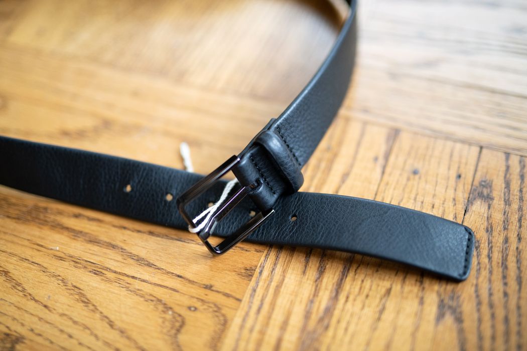 Raf Simons NEW Jil Sander Leather Belt 33" to 37" FW13 Raf Simons | Grailed