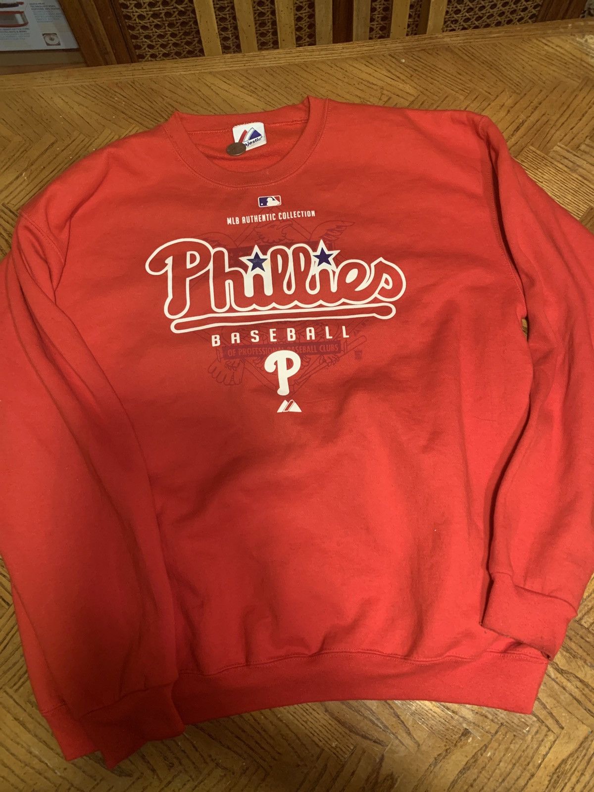 MLB × Majestic × Vintage Phillies Pullover Sweater | Grailed