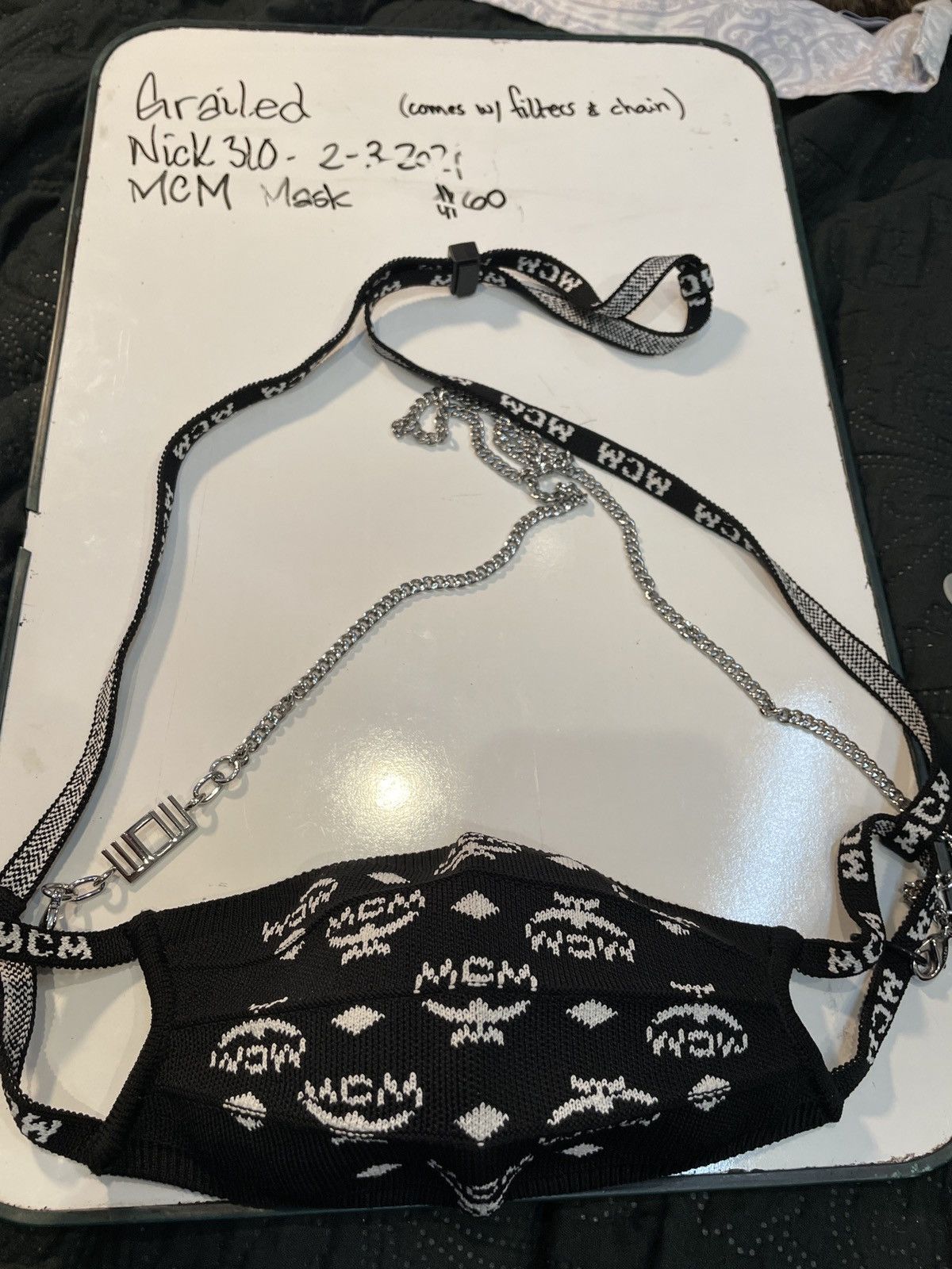 MCM Face Mask | Grailed