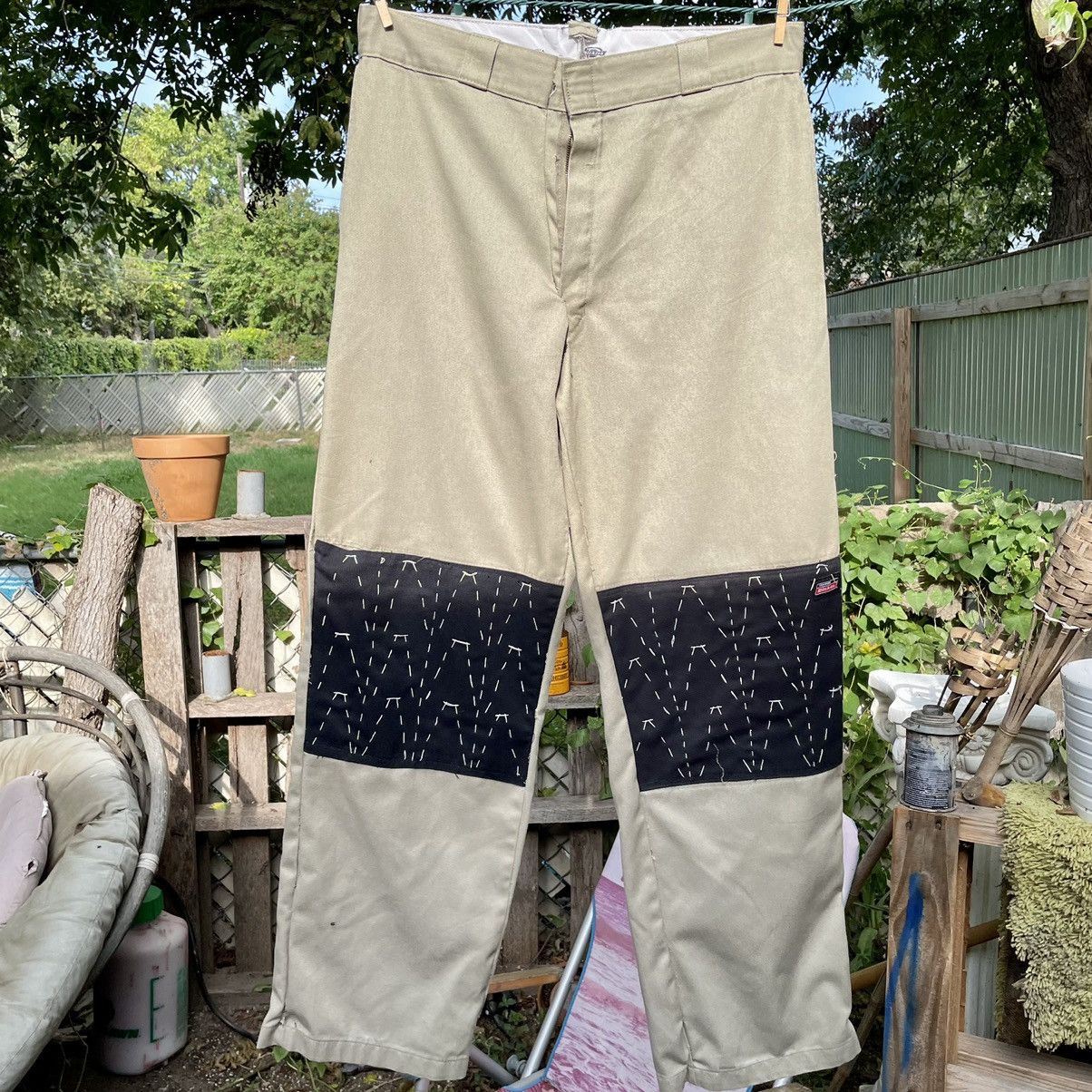 Custom × Dickies Dickies Double Knee Sashiko Contrast Knee Grailed