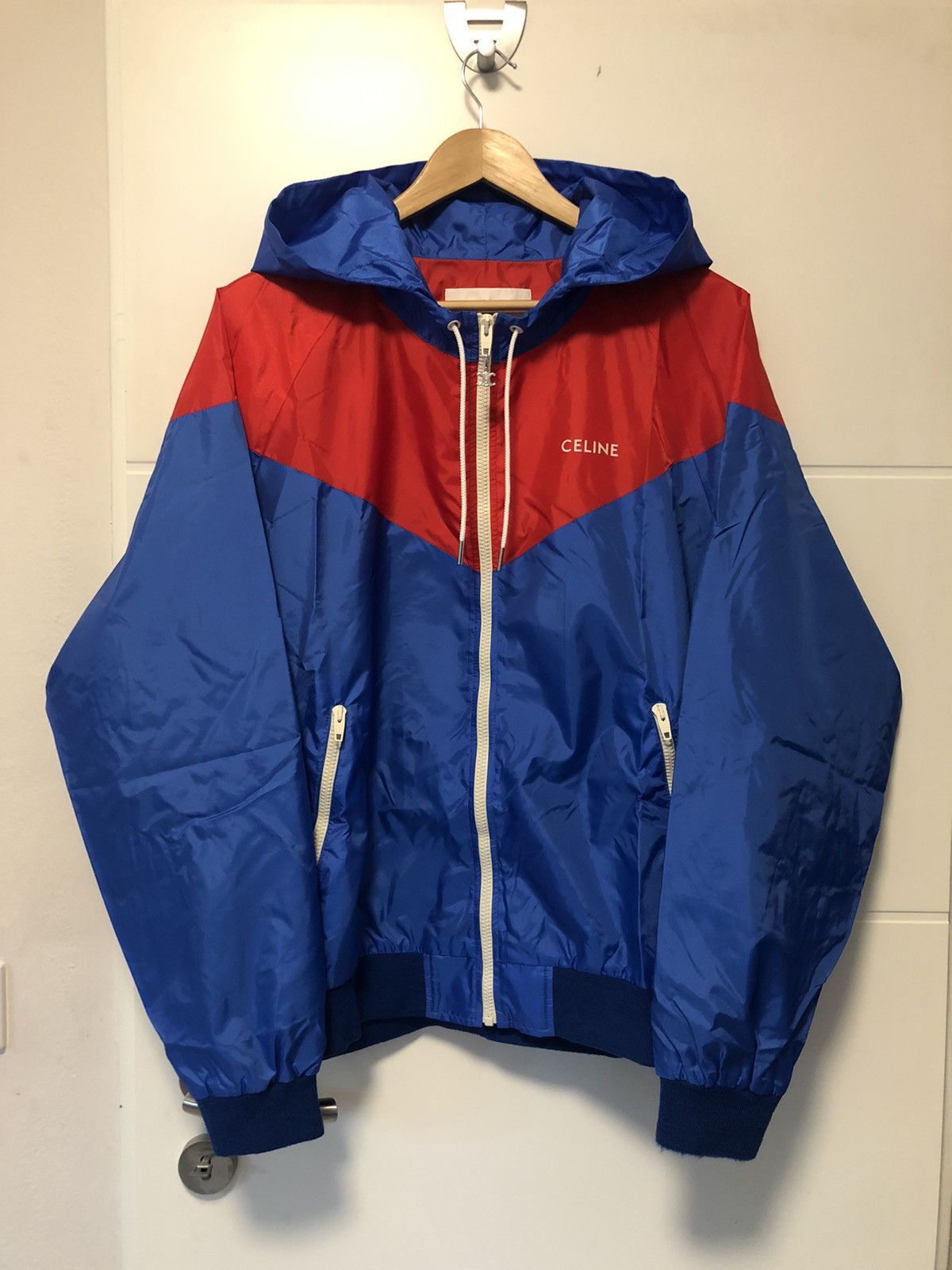 Celine S/S 2021 Light Nylon Hooded Jacket | Grailed
