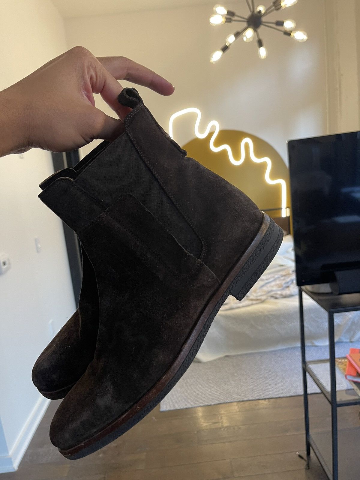 Vince Vince Suede Chelsea Boot | Grailed