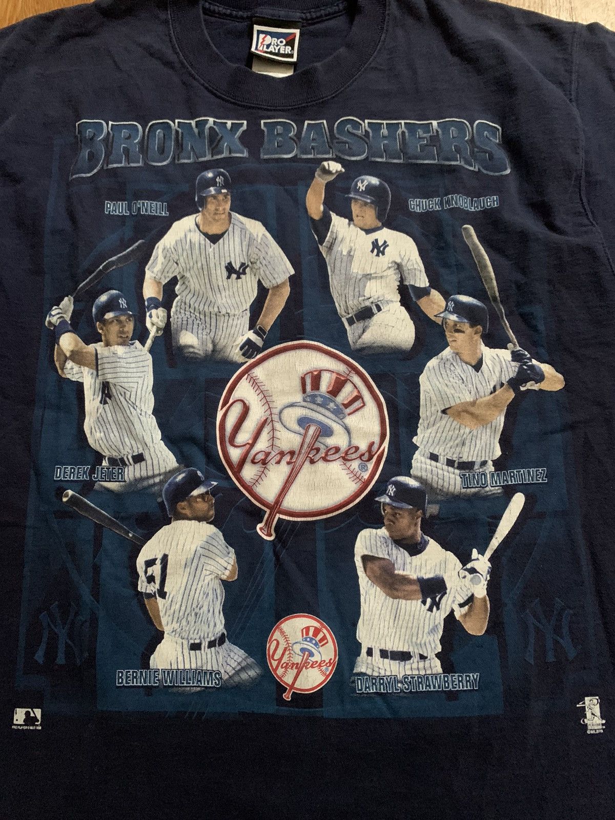 MLB × Pro Player × Vintage Vintage 1998 New York Yankees Rap Tee | Grailed