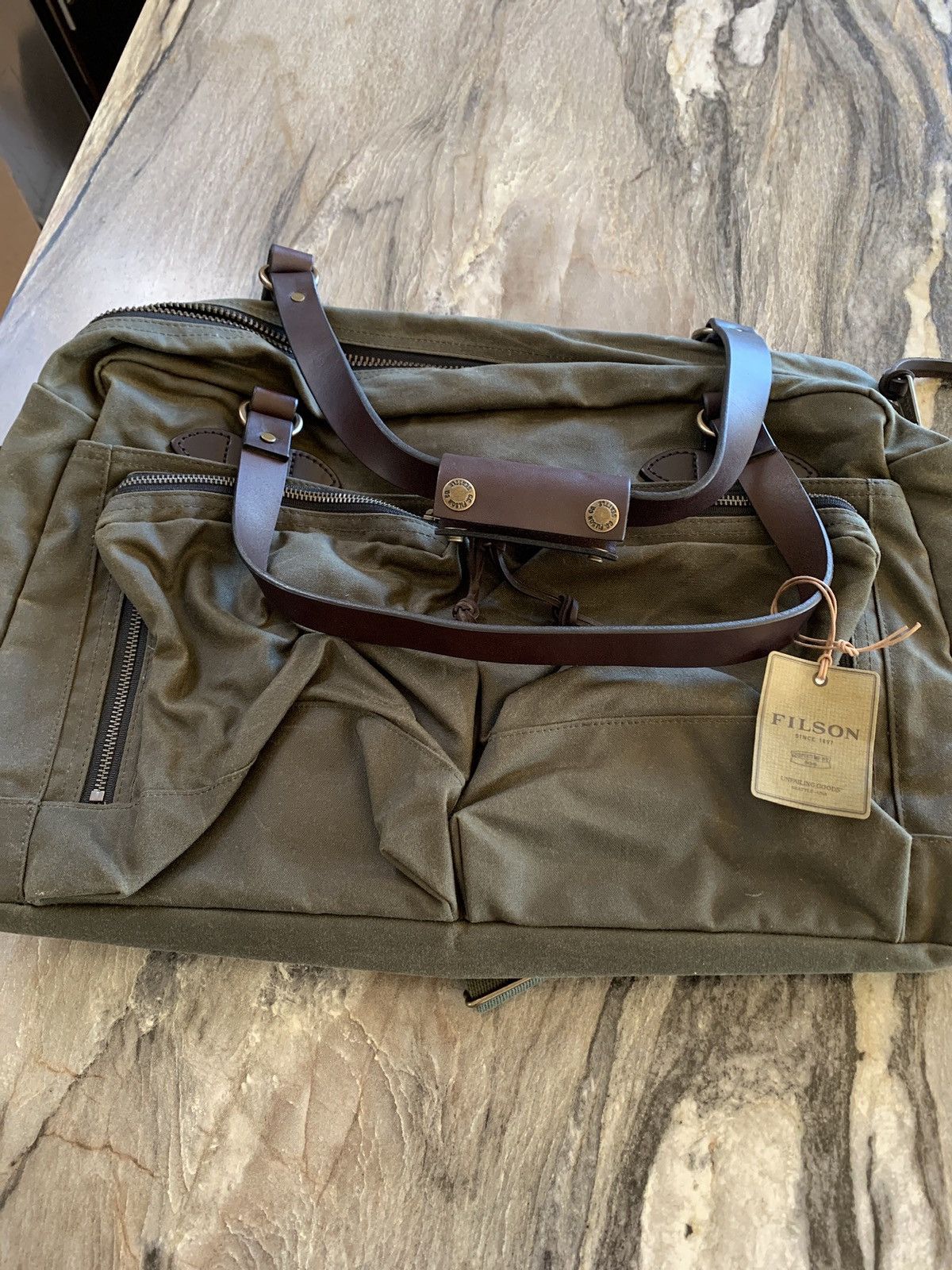 Filson 48hr Tin Cloth Duffle Bag | Grailed